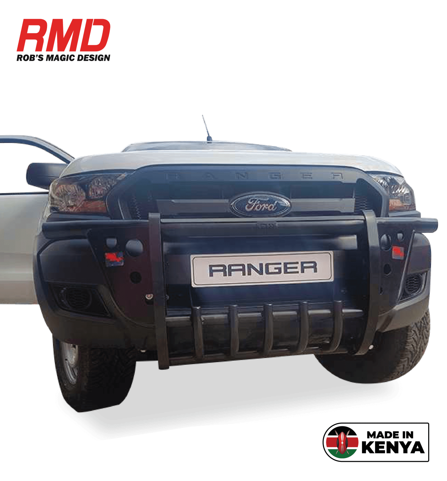 Ford Ranger T6 Nudge Bar - Suspension Systems & 4x4 Accessories in ...