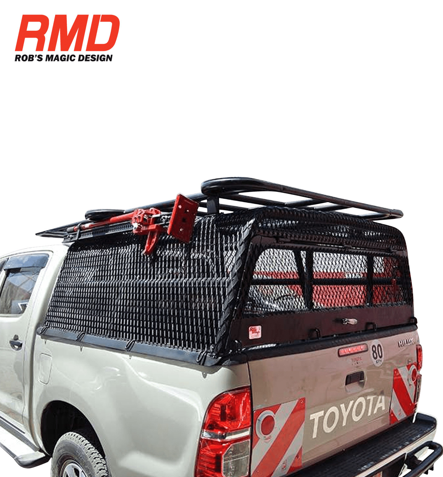 Hilux Cage with Wire Mesh and Rear Door - Suspension Systems & 4x4 ...
