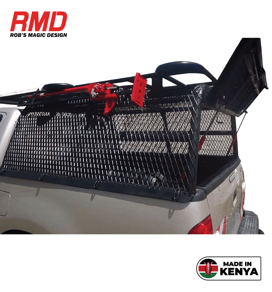 Hilux Cage with Wire Mesh and Rear Door - Suspension Systems & 4x4 ...