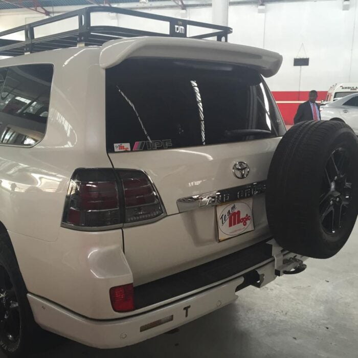 Toyota Land Cruiser 200 TJM Roof Rack Steel Black 6 Leg - Suspension ...