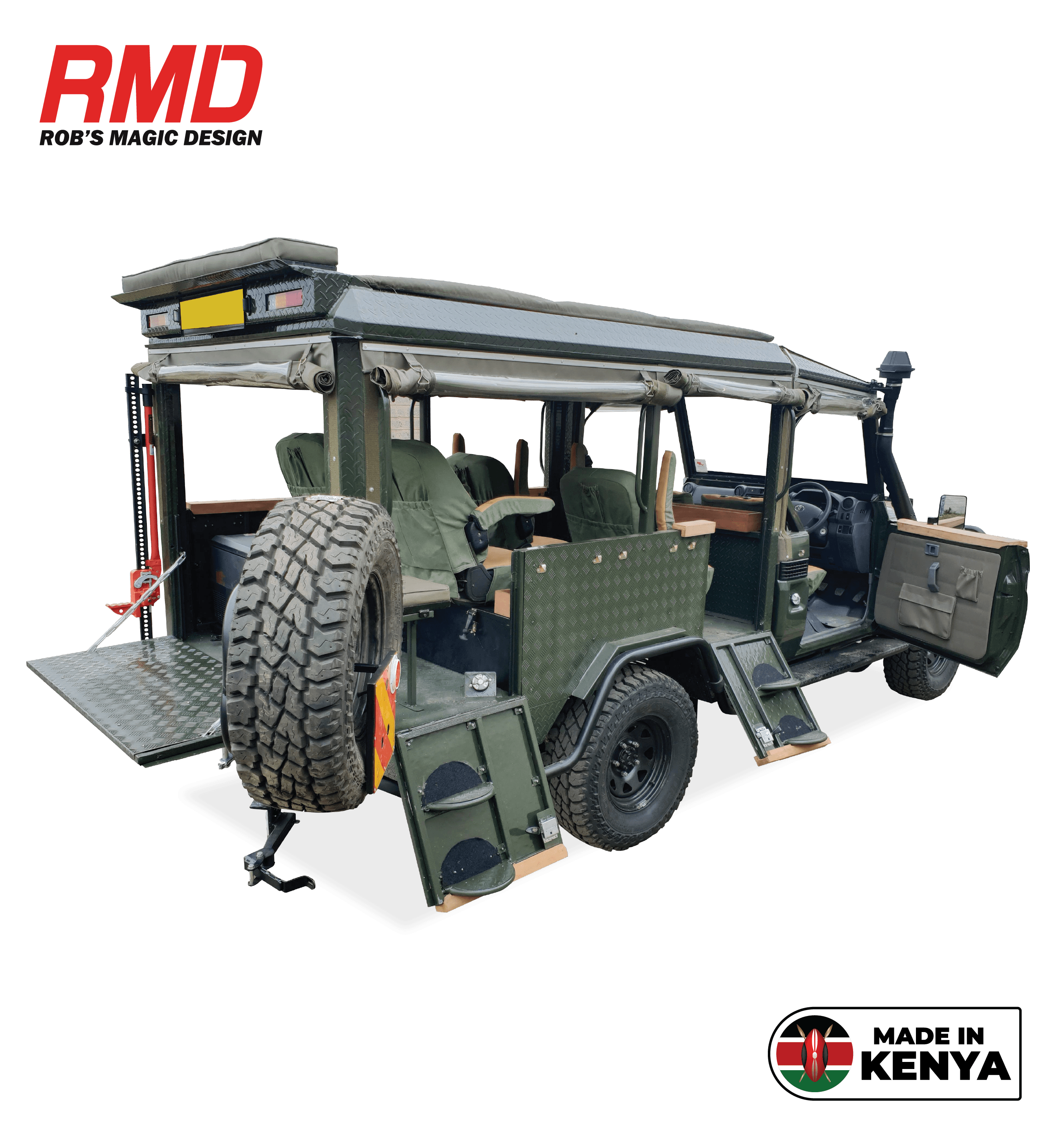 Land cruiser 79 6-Seater Game Viewer (Safari) Conversion - Suspension ...