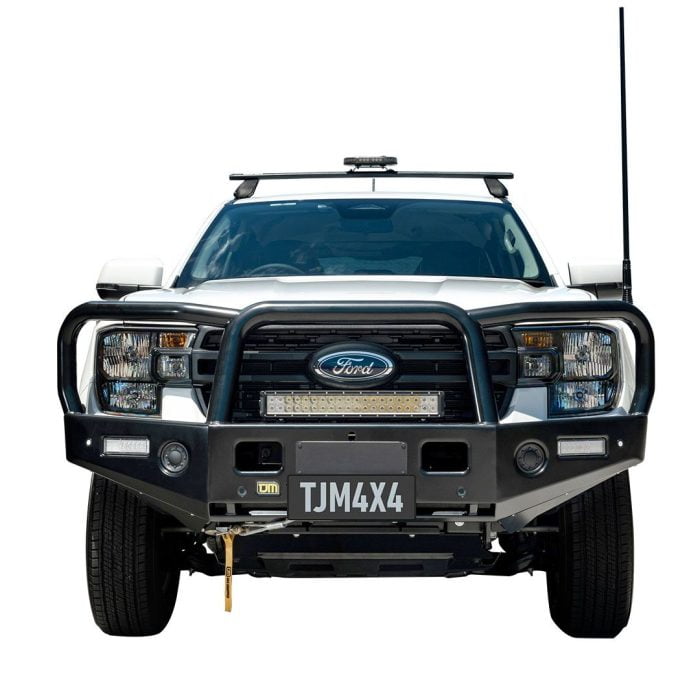 Ford Ranger Raptor (+06/2022) TJM Bull Bar T15 Steel Black - Suspension ...