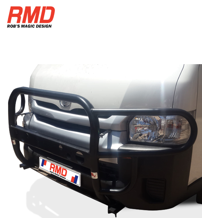 Toyota HiAce New Model Nudge Bar (RMD) - Suspension Systems & 4x4 ...