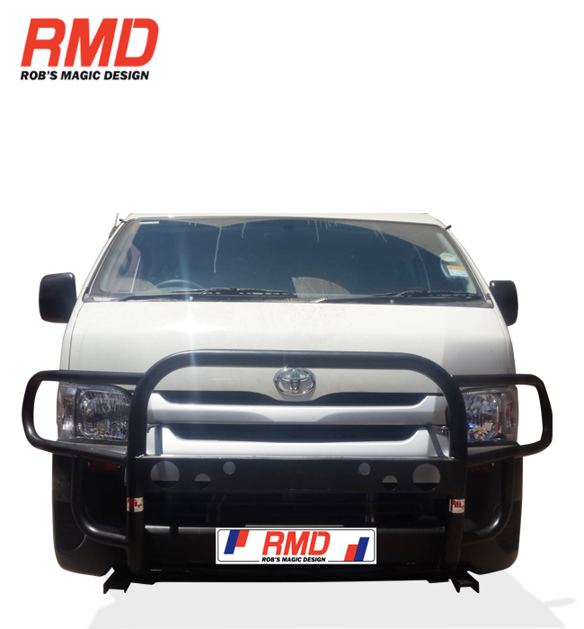 Toyota HiAce New Model Nudge Bar (RMD) - Suspension Systems & 4x4 ...